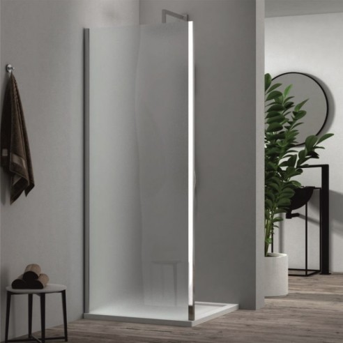 Параван за баня 90х190 см мат ICS 111FS/90 INTER CERAMIC топ цена dshome.bg