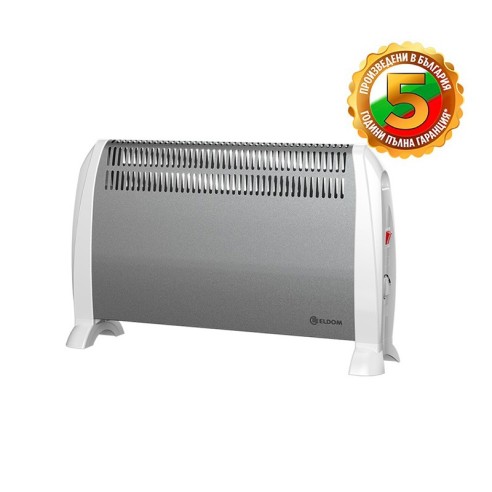 Подов конвектор 2 kW сребрист CF2000SL ELDOM топ цена dshome.bg