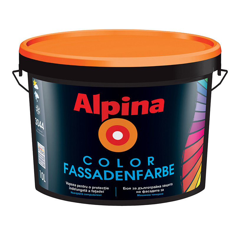Екстериорна боя Alpina Color 10 л на изгодна цена dshome