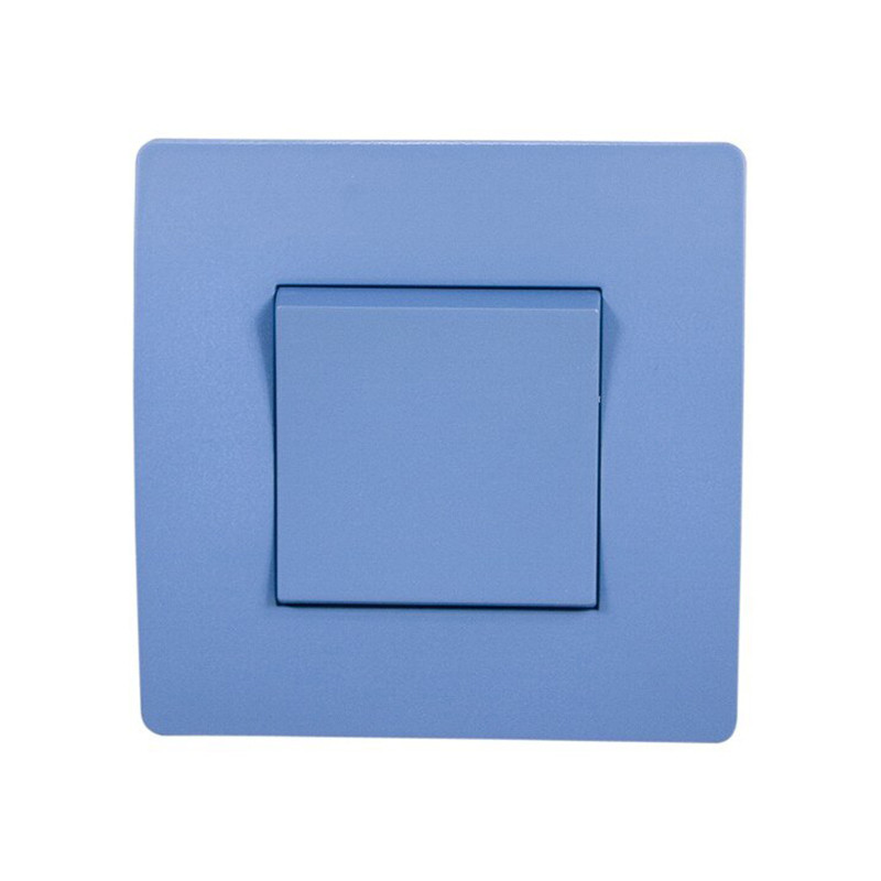 Единичен ключ сх.1 син Basic ELMARK топ цена dshome.bg