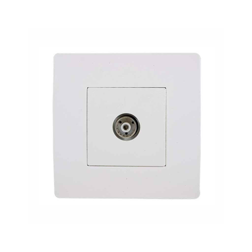 Контакт за антена Basic бял ELMARK топ цена dshome.bg