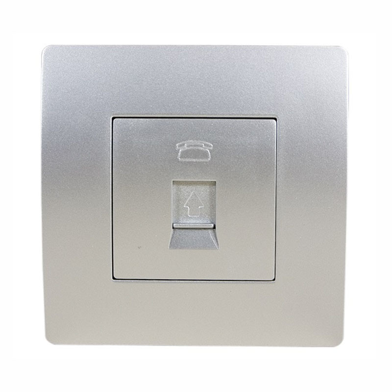 Контакт за телефон Basic сребристосив ELMARK на изгодна цена dshome